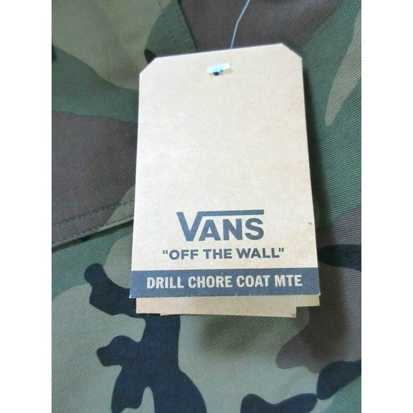 Vans | Jackets & Coats | Vans Mens Drill Chore Mte All Weather Camo ...